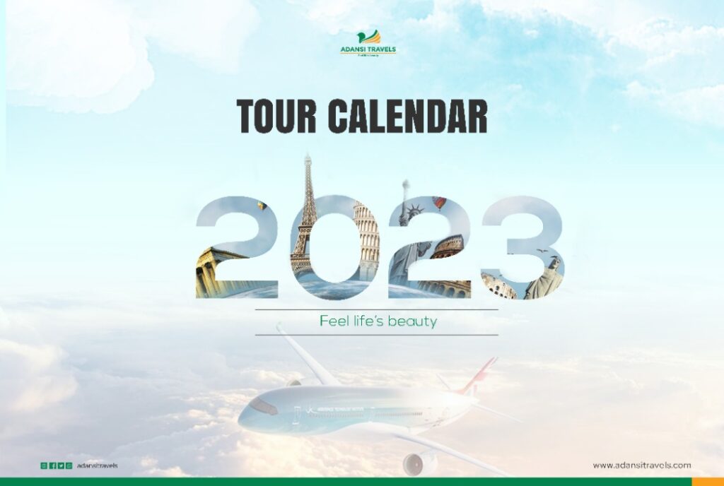2023 TOUR CALENDAR DOWNLOADS - Adansi travels